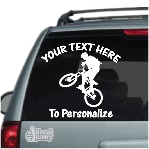 BMX Trick Rider Car Decals & Window Stickers | Decal Junky