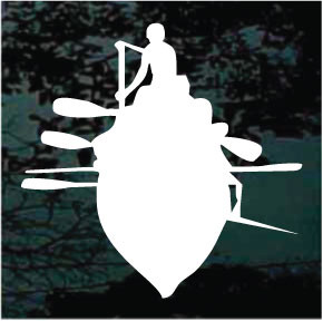Rowing Crew 02 Car Decals & Window Stickers | Decal Junky