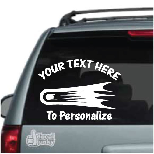 Comet Icon Car Decals & Stickers | Decal Junky
