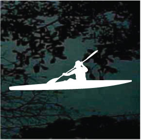 Kayaking 18 Car Decals & Window Stickers | Decal Junky