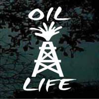 Oil Life Decal & Oil Life Window Sticker