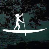 Paddleboarding 01 Car Decals & Window Stickers | Decal Junky