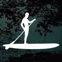 Paddleboarding 05 Car Decals & Window Stickers | Decal Junky