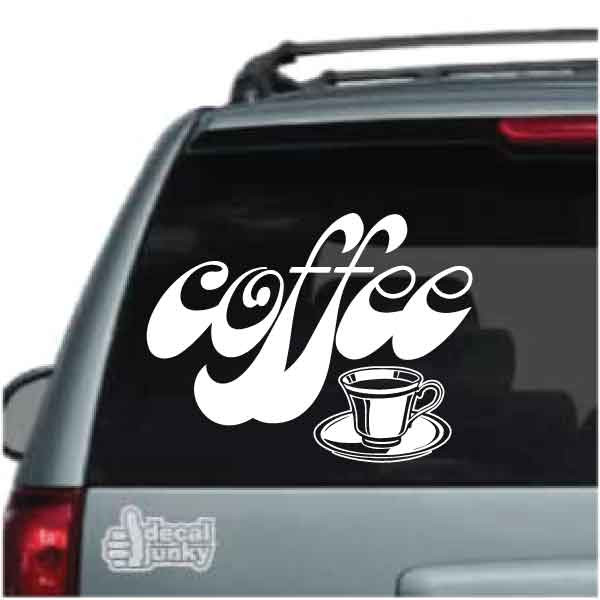 Coffee Window Sign Decals & Stickers Customized | Decal Junky