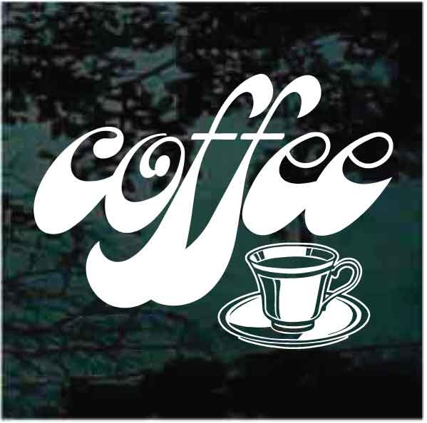 Coffee Window Sign Decals & Stickers Customized | Decal Junky