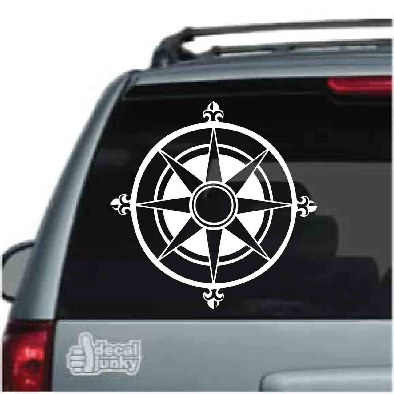 Compass Decals & Window Stickers | Decal Junky