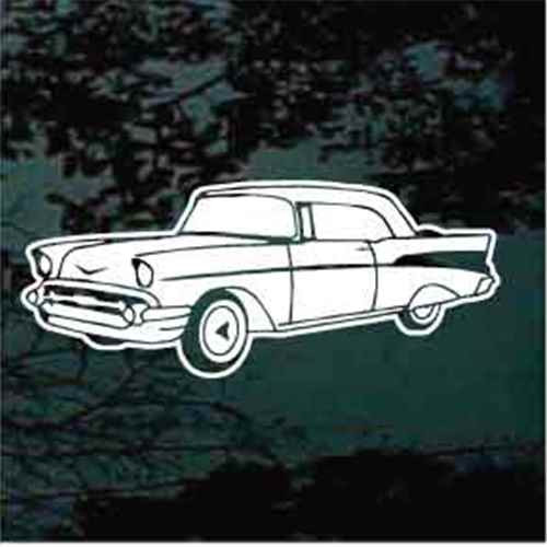 55 Chevy Car Decals & Window Stickers | Decal Junky