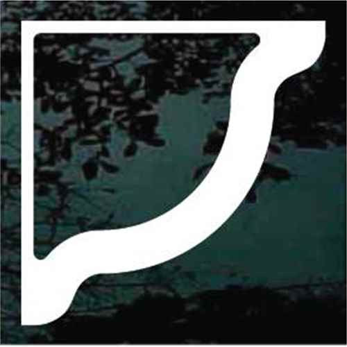 Corner Decals & Window Stickers - Corner Decal Design #2