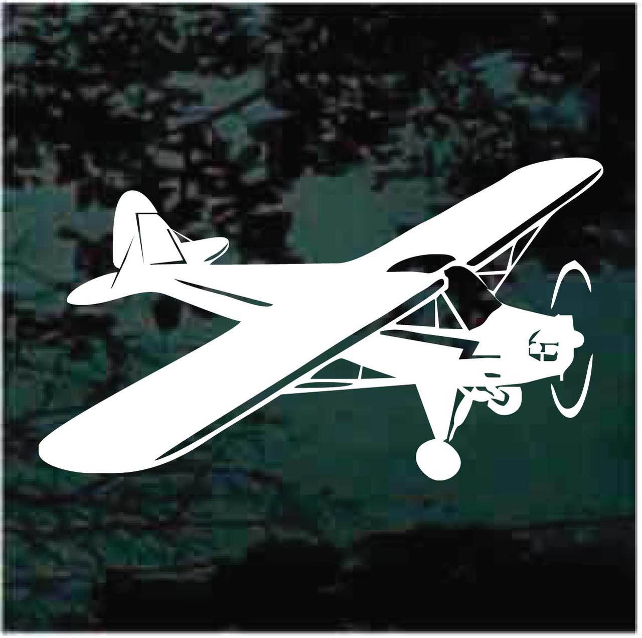 Piper Cub Aircraft Decals Stickers for Cars Trucks Windows