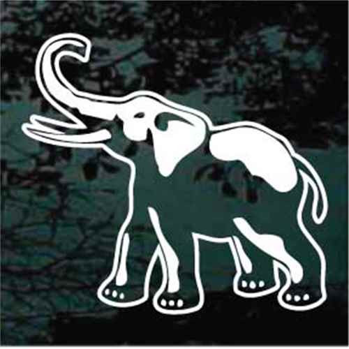 Lucky Elephant Decals & Car Window Stickers | Decal Junky