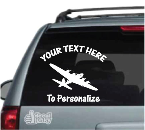 B17 Flying Fortress Decals & Stickers for Cars Trucks & Windows