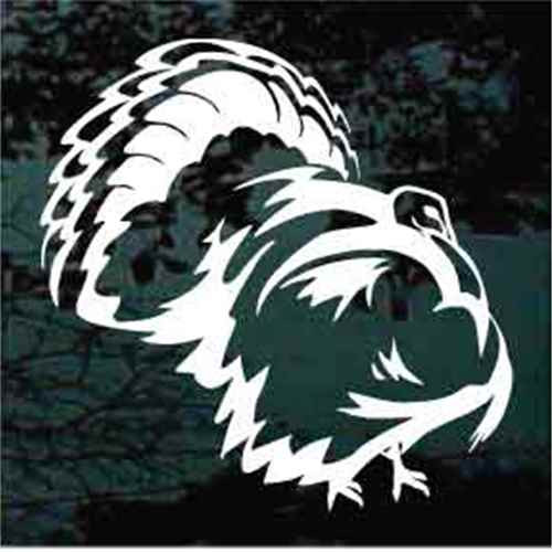 Shadow Turkey Decals & Stickers | Decal Junky