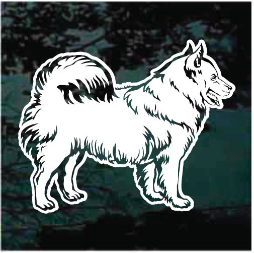 Beautiful Samoyed Decals Car Window Stickers | Decal Junky