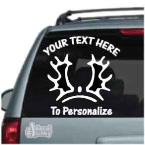 American Trakehner Horse Breed Logo Car & Truck Decals | Decal Junky