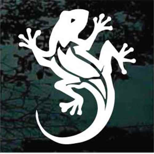Cute Lizard Car Decals & Window Stickers | Decal Junky