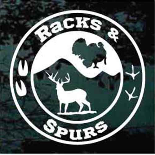 Hunting Decals - Racks & Spurs - DecalJunky