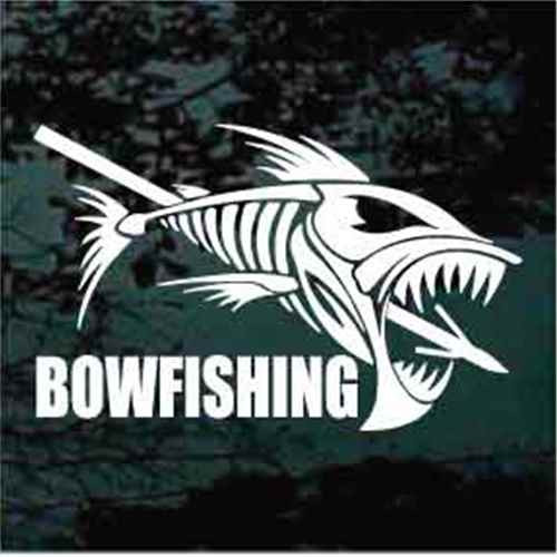 Speared Fish Bowfishing Decals Stickers for Cars Trucks Windows