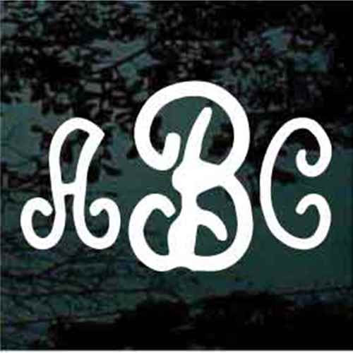 Monogram Decals Classic Monogram Decal Junky