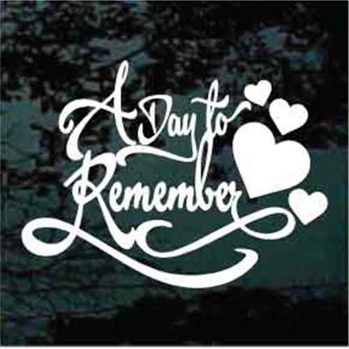 A Day To Remember Decals Stickers | Decal Junky