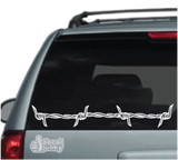 Barbed Wire Decals Stickers for Cars Trucks Windows