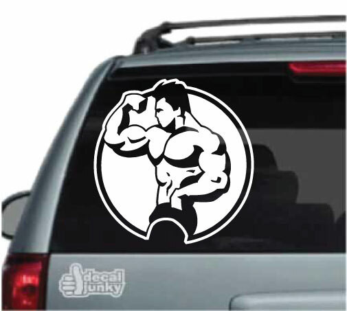Fitness Exercise Decals Stickers for Cars Trucks Windows
