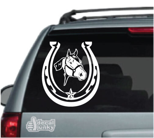 Horseshoe Decals Stickers for Cars Trucks Windows