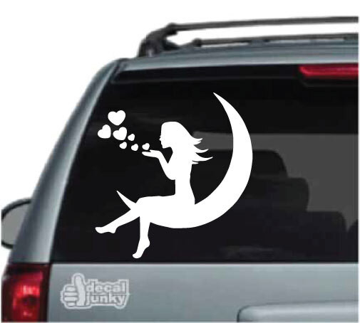 Moon Decals & Stickers for Cars, Trucks, and Windows