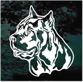 Cane Corso Mastiff Decals & Car Window Stickers | Decal Junky