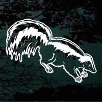 Realistic Skunk Car Decals & Window Stickers | Decal Junky