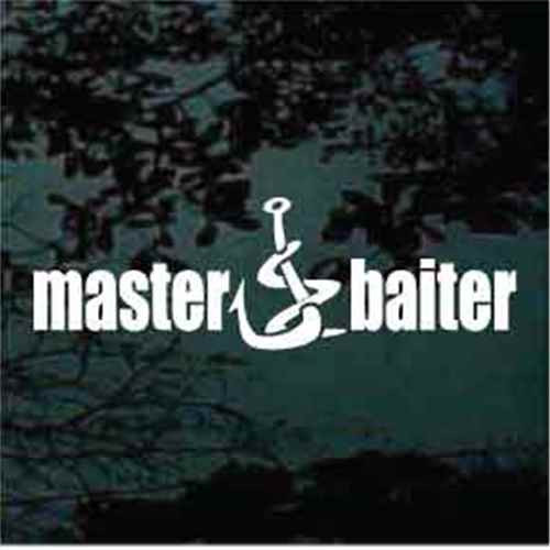 Master Baiter Fishing Decals & Stickers | Decal Junky