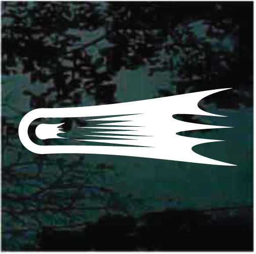 Comet Icon Car Decals & Stickers | Decal Junky