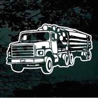 Log Truck Decals & Stickers | Decal Junky