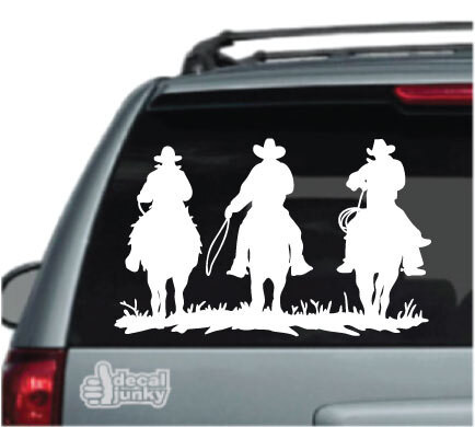 Cowboy Decals Stickers for Cars Trucks Windows