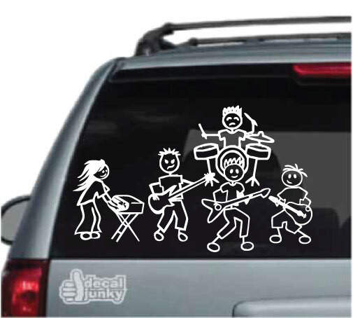 Band Decals Stickers for Cars Trucks Windows