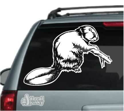 Beaver Decals Stickers for Cars Trucks Windows