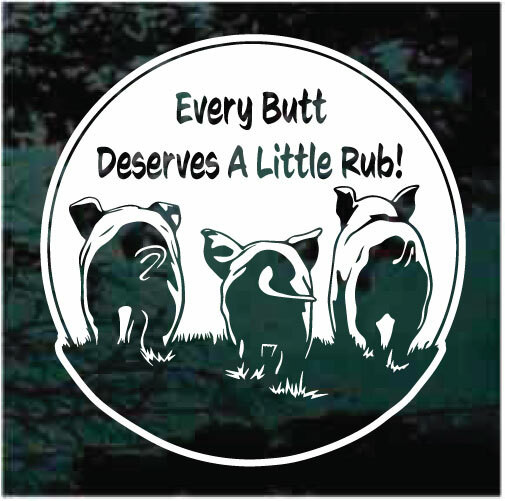 Pig Decals Stickers for Cars Trucks Windows