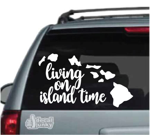 Hawaiian Landscape Decals & Stickers for Cars, Trucks, & Windows