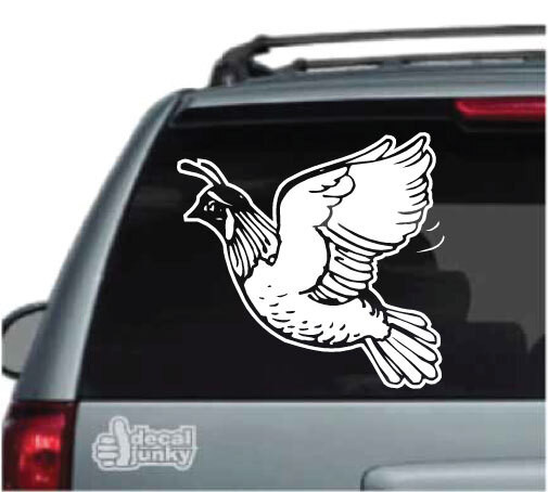 Quail Hunting Decals Stickers for Cars Trucks Windows