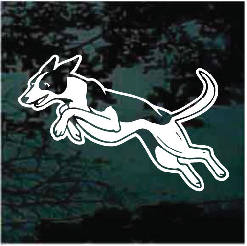 Running Whippet Decals & Stickers | Decal Junky