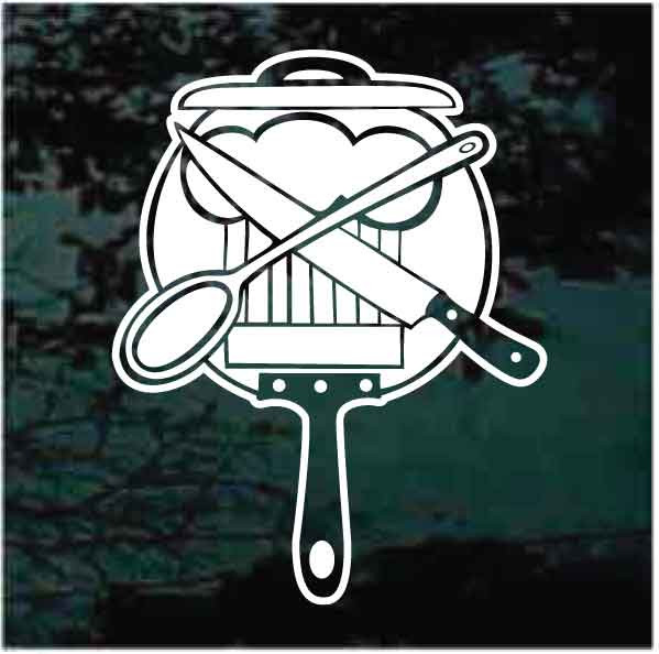 Chef Tools Decals & Window Stickers Personalized | Decal Junky