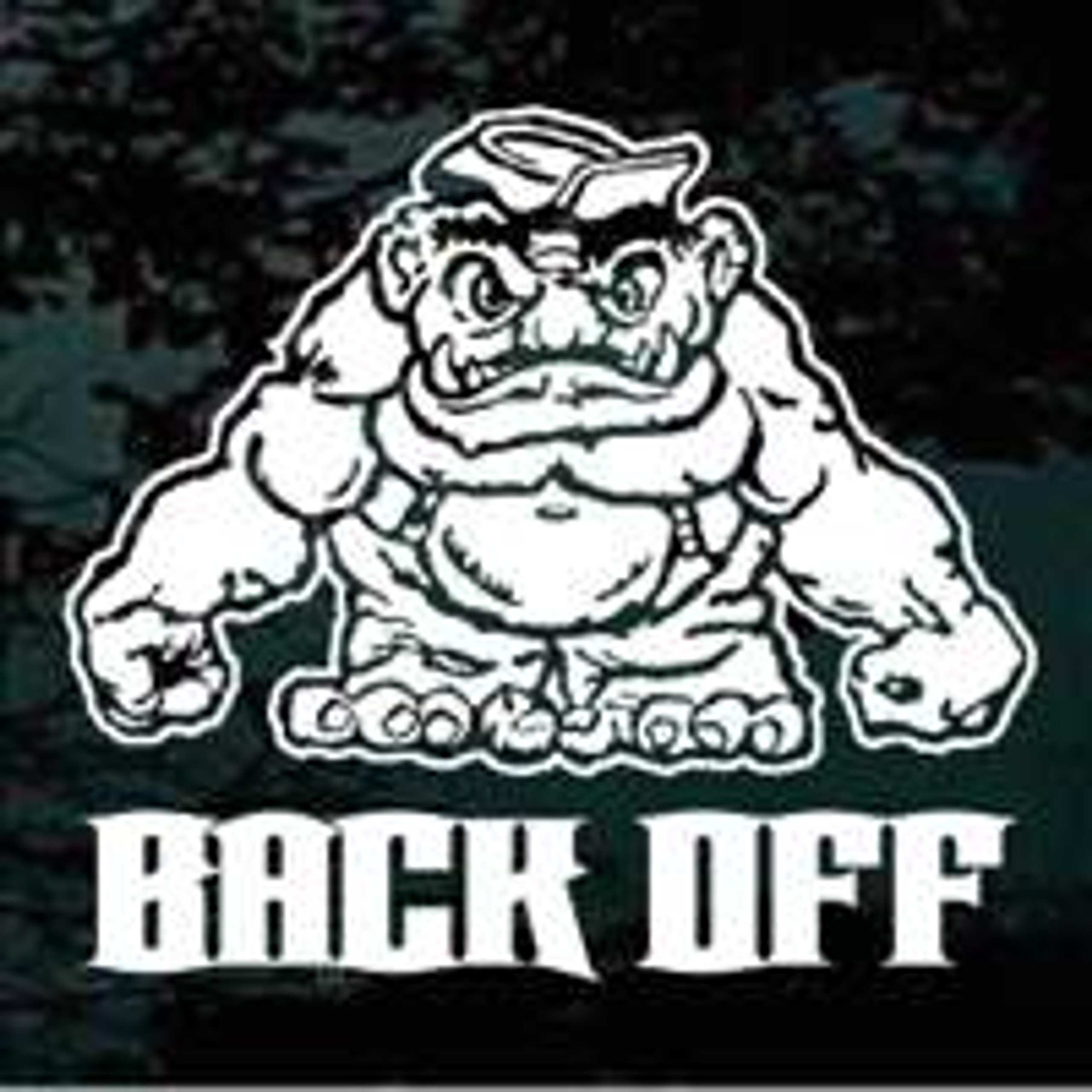 Back Off Car Stickers Window Decals and Wall Decals