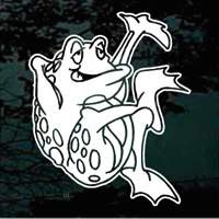 Drunk Frog Cartoon Decals & Car Window Stickers | Decal Junky