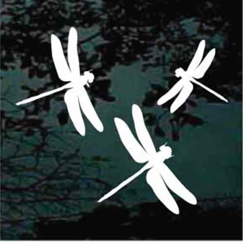 Dragonfly Trio Decals & Car Window Stickers Customized | Decal Junky