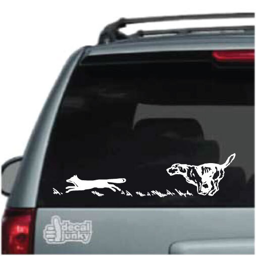 Fox Hunting Decals Stickers for Cars Trucks Windows