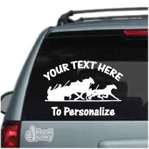 Harness Race Team Decals & Car Window Stickers | Decal Junky