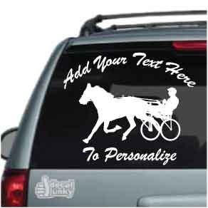 Extreme Harness Racing Decals & Car Window Stickers | Decal Junky