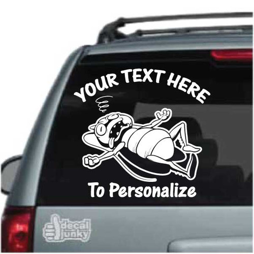 Dead Cockroach Decals & Car Window Stickers | Decal Junky