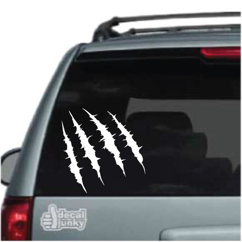 Claw Scratches Car Decals & Window Stickers | Decal Junky