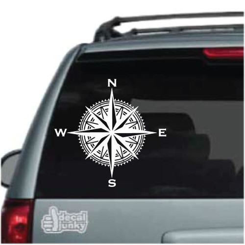 Vintage Navigation Compass Decals & Stickers | Decal Junky