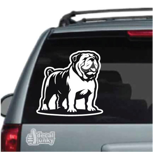 English Bulldog Decals & Stickers for Cars and Windows